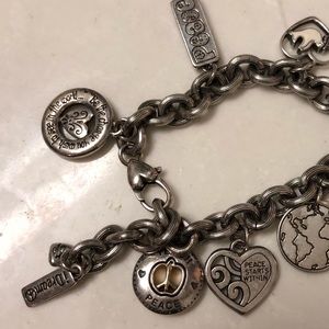 Brighton | Jewelry | Brighton World Peace Bracelet | Poshmark
